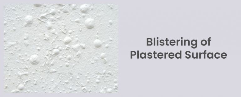 Common Plaster Defects and their Cure