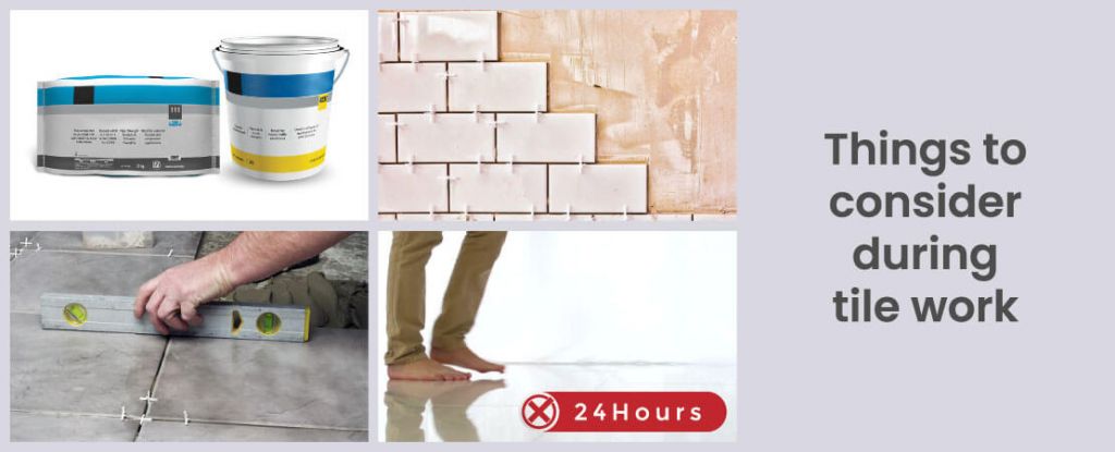 Safety Checks Before, During & After Tile Work